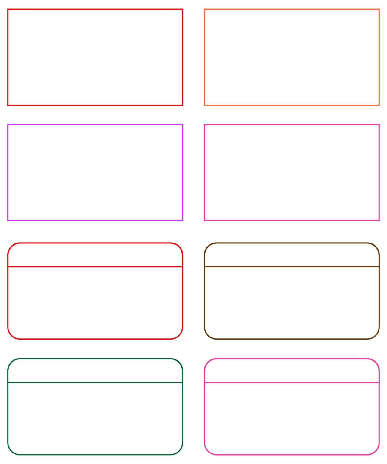 10 Best Card Word Template Printable – Printablee - Rebeccachulew.com