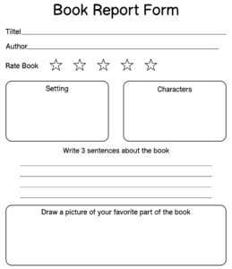 10 Best Free Printable Book Report Forms – printablee – Rebeccachulew.com