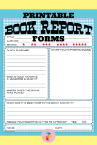 10 Best Free Printable Book Report Forms – Printablee - Rebeccachulew.com