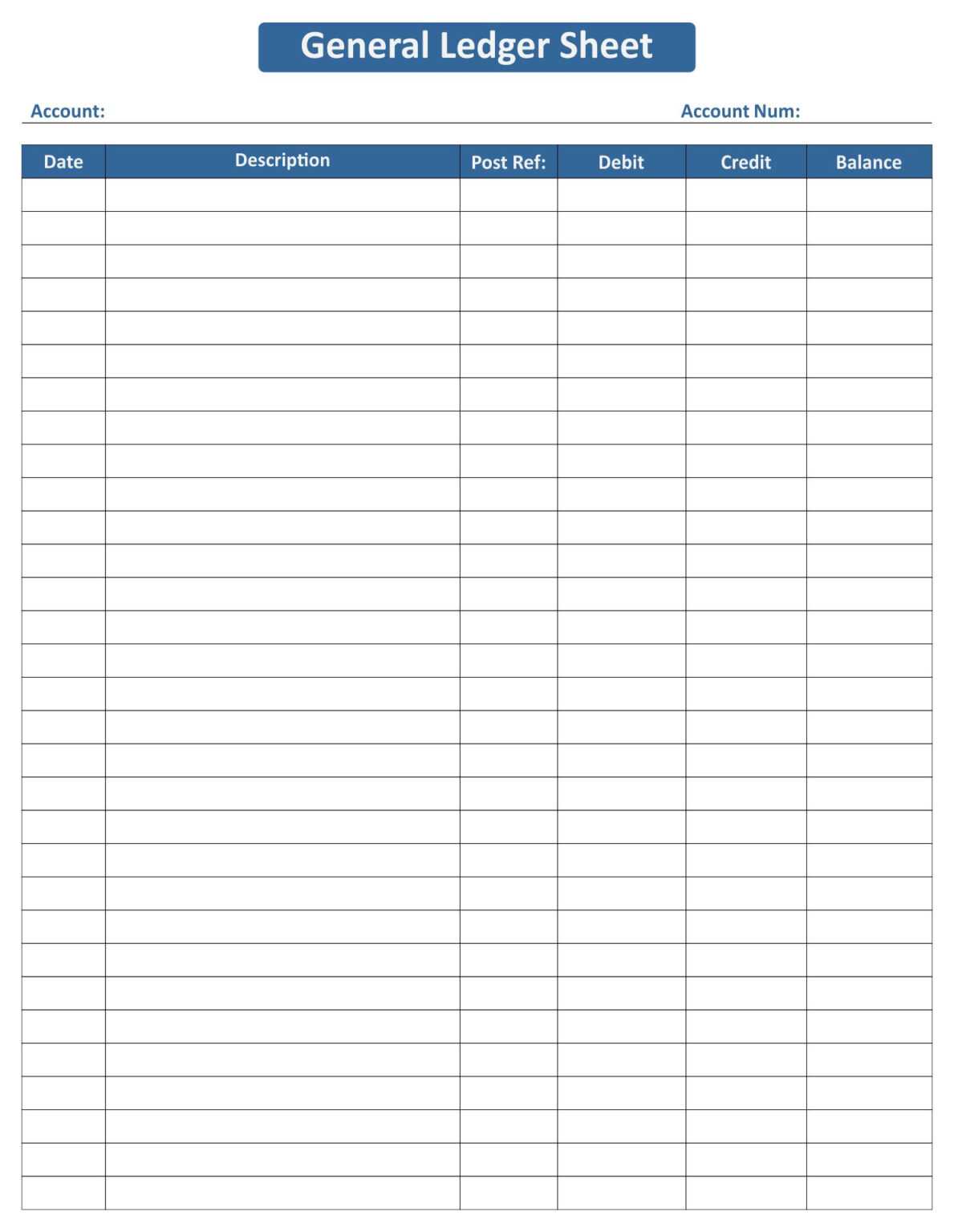 10 Best Free Printable Ledger Balance Sheet – Printablee ...