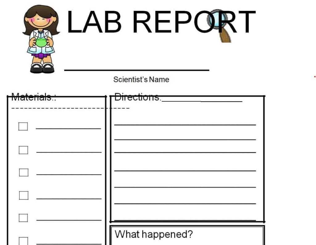 10 BEST Lab Report Templates & Samples – Writing Word Excel Format ...