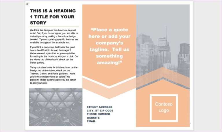 10 Best Microsoft Word Templates To Create Brochure In Microsoft Word ...