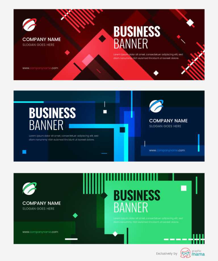 10 Free Banner Templates For Photoshop And Illustrator Throughout ...
