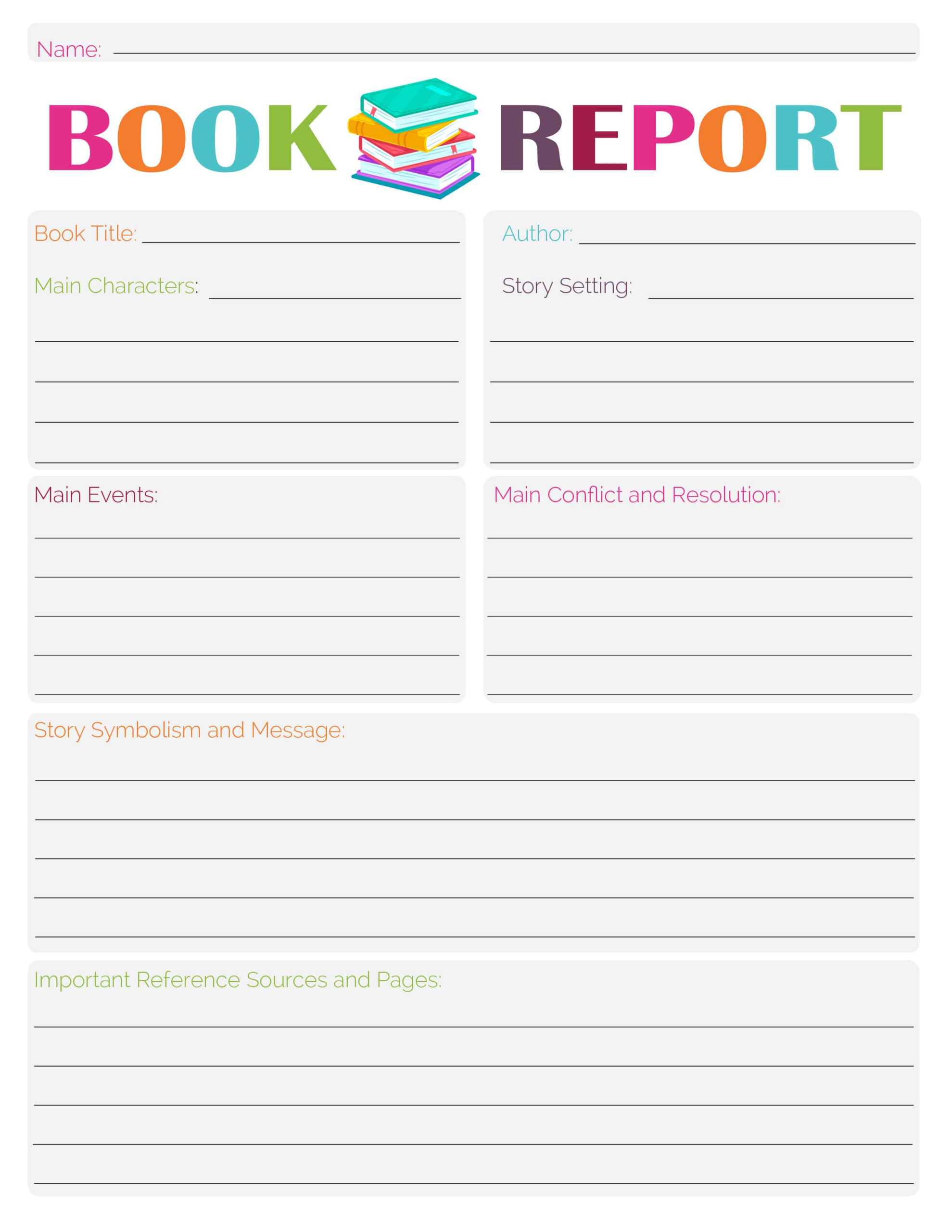 Book Report Template 2Nd Grade Rebeccachulew Book Report Template 2Nd Grade Rebeccachulew