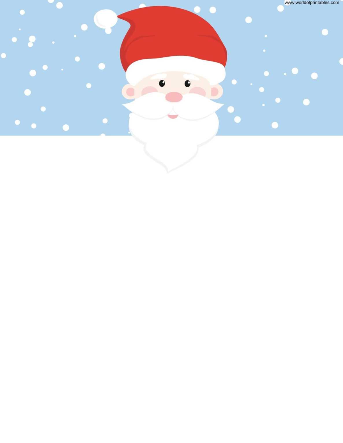 10+ Free Printable Letter To Santa Templates – World Of Printables ...