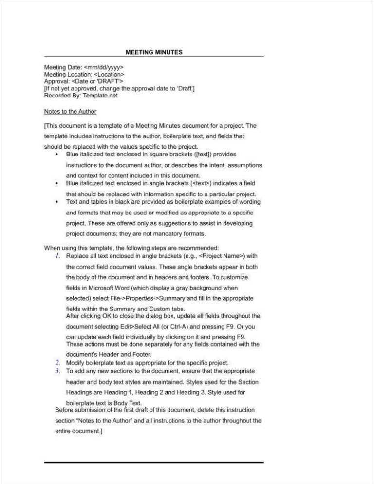 10+ Meeting Summary Templates – Free PDF, DOC Format Download ...