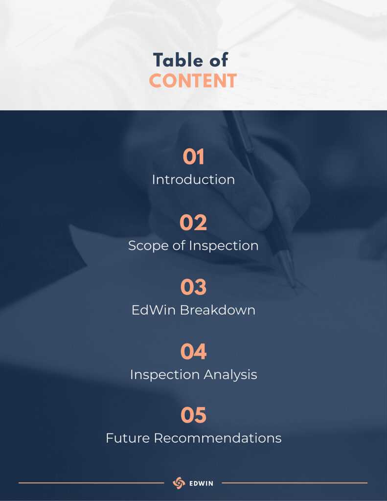 10 Professional Table Of Contents Templates [10 Update] Inside Report ...