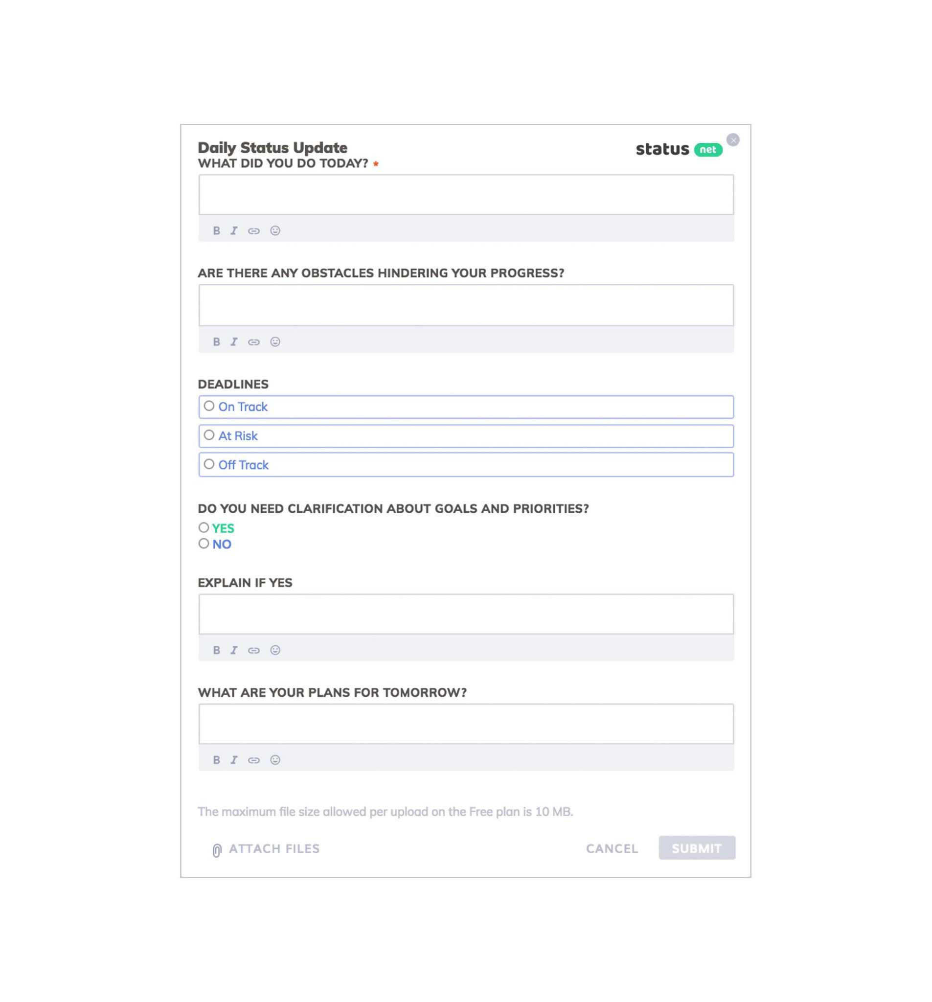 Testing Daily Status Report Template - Rebeccachulew.com