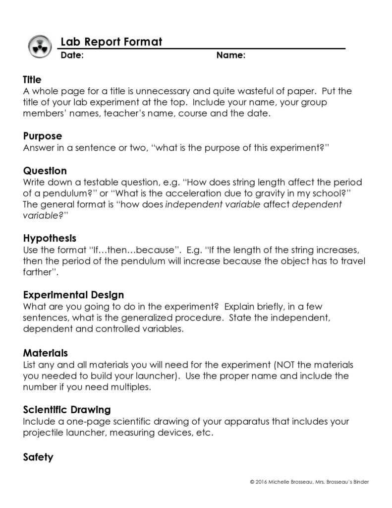 10 Useful Lab Report Examples (& Free Templates) In Science Experiment ... 10 Useful Lab Report Examples (& Free Templates) In Science Experiment ...