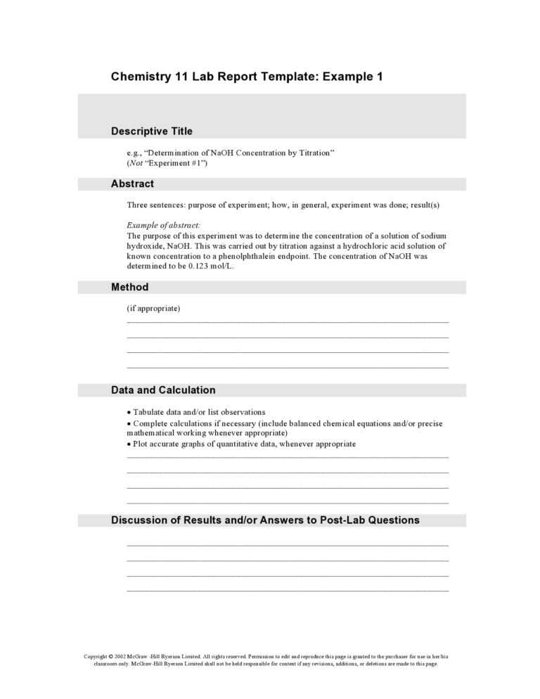 10 Useful Lab Report Examples (& Free Templates) Intended For Physics ... 10 Useful Lab Report Examples (& Free Templates) Intended For Physics ...