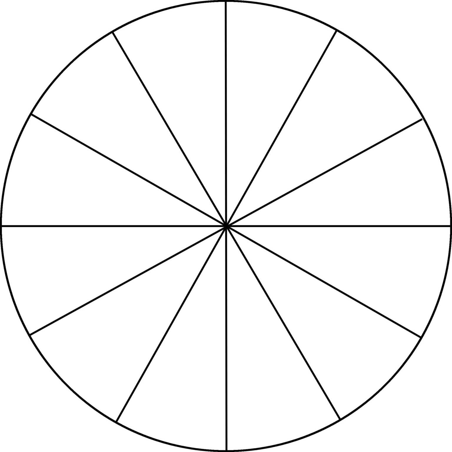 Blank Color Wheel Template - Rebeccachulew.com