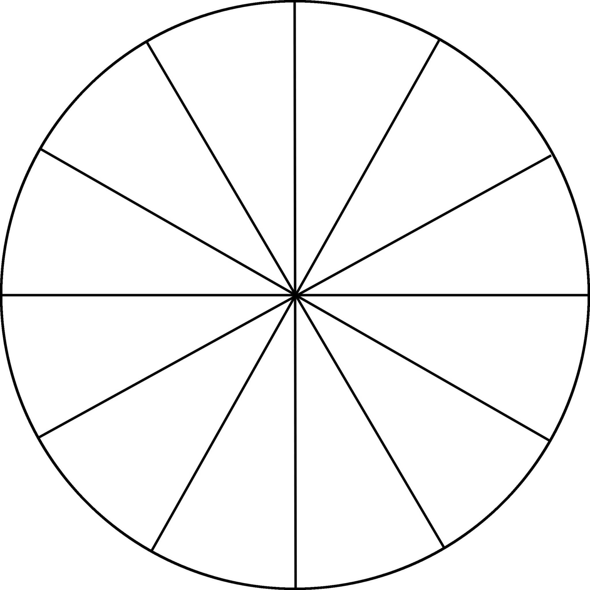 Blank Color Wheel Template - Rebeccachulew.com
