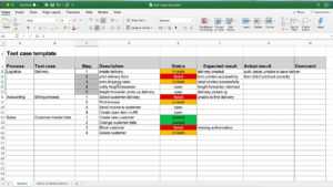 A Proven Test Plan Template for Software Testing (Excel) In Test Case ...