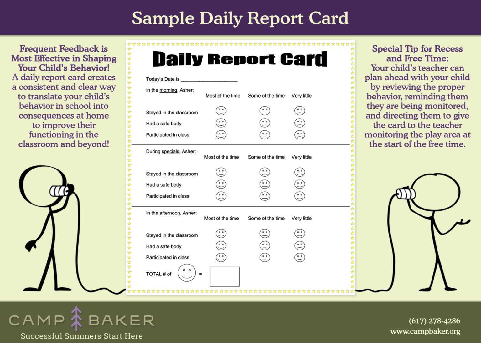 ADHD Skills Cards :: The Baker Center For Children And Families ...