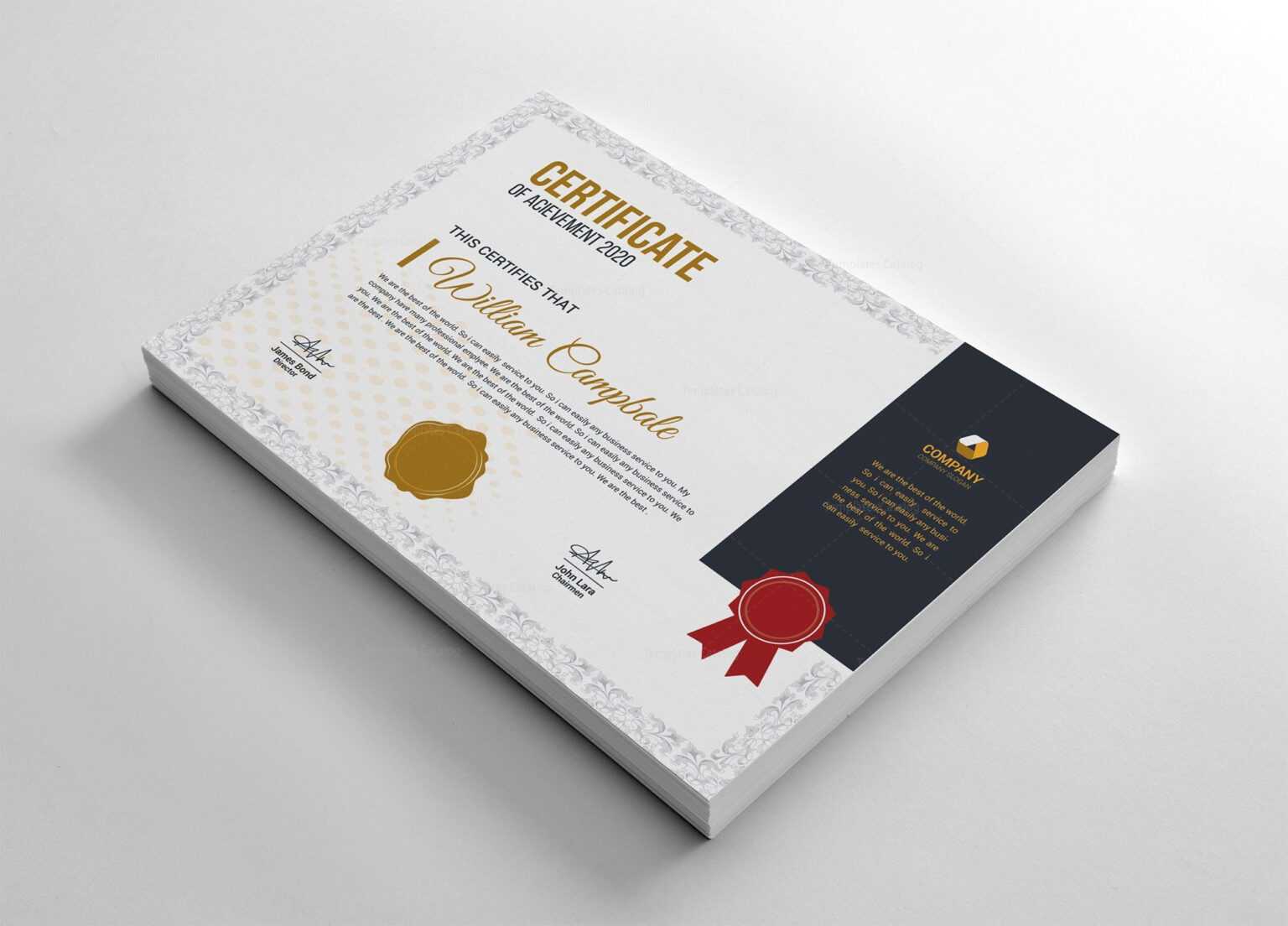 Best Certificate Template For Corporate Bond Certificate Template ...