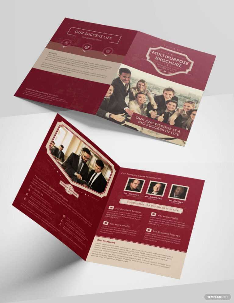 Bi Fold Brochures Templates Word – Design, Free, Download In 4 Fold ...