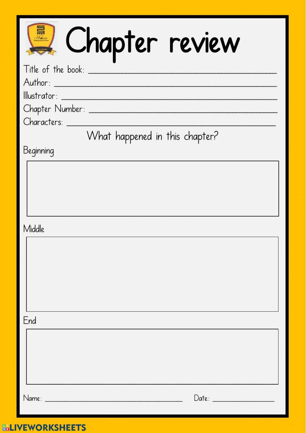 Book Report Template In Spanish - Rebeccachulew.com