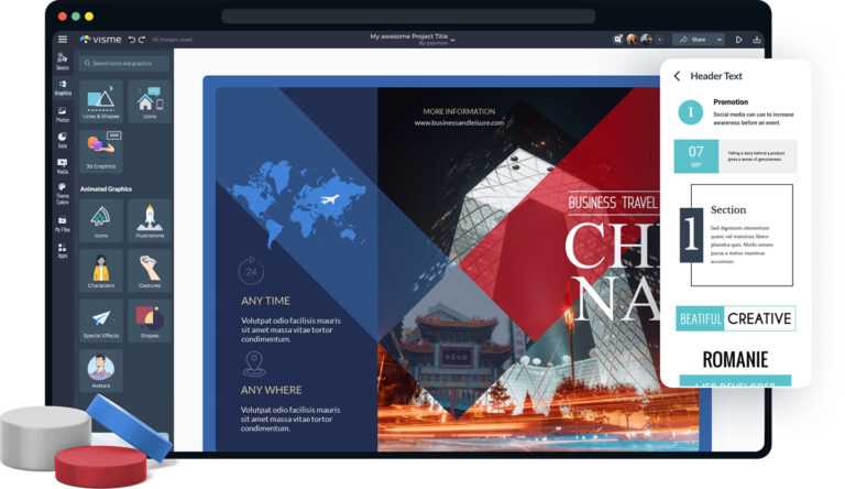 Broschüre erstellen Brochure Designer Visme In E Brochure Design ...