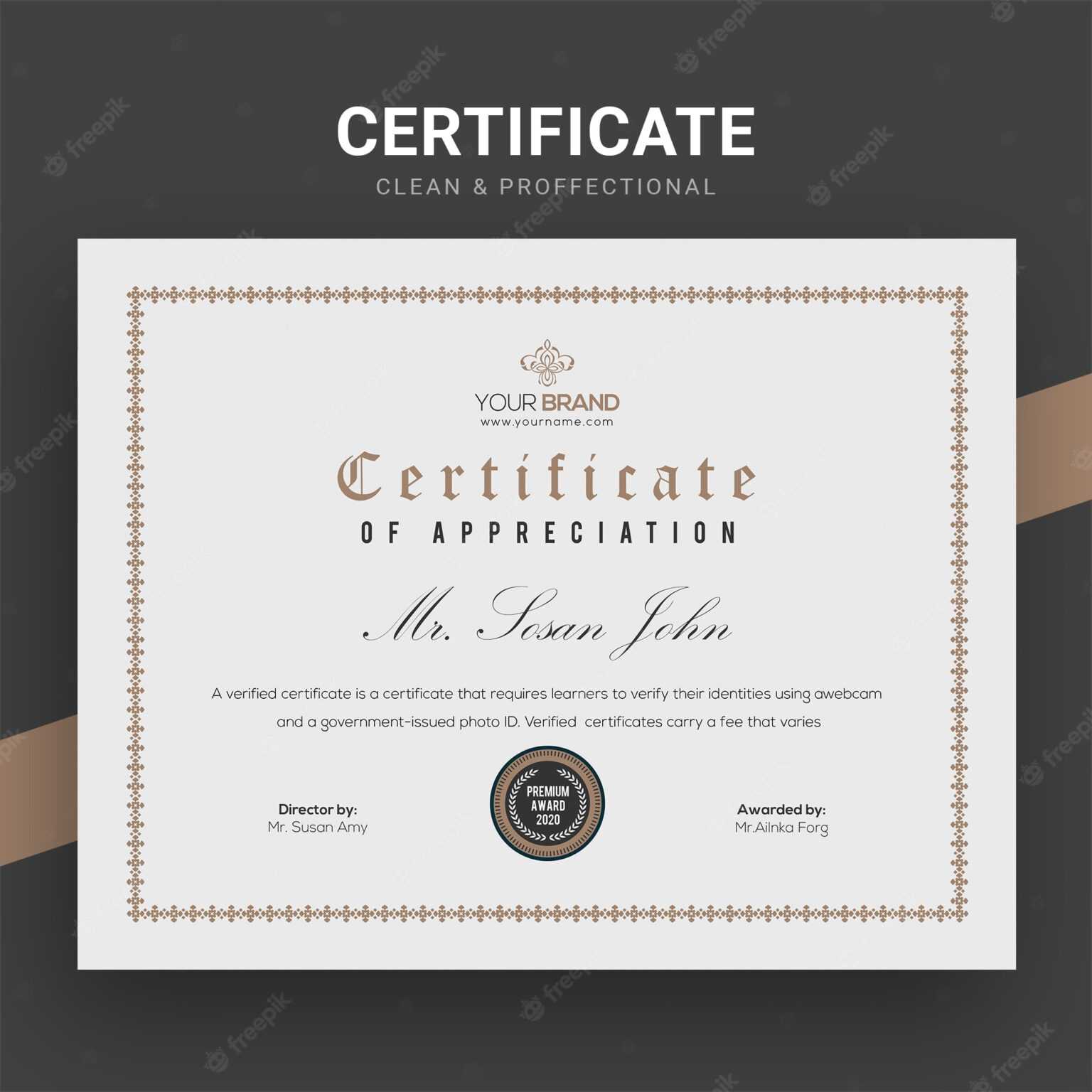 Indesign Certificate Template - Rebeccachulew.com