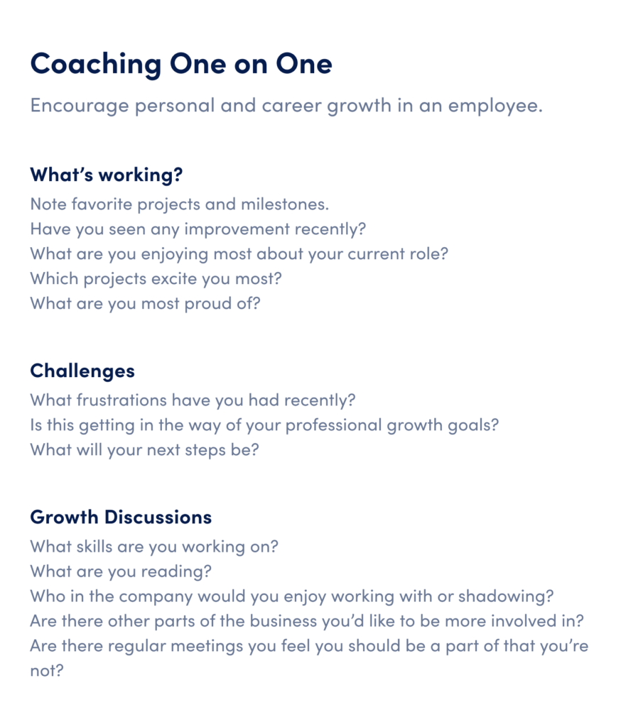 Coaching One On One Template – Docket Regarding Coaches Report Template ...