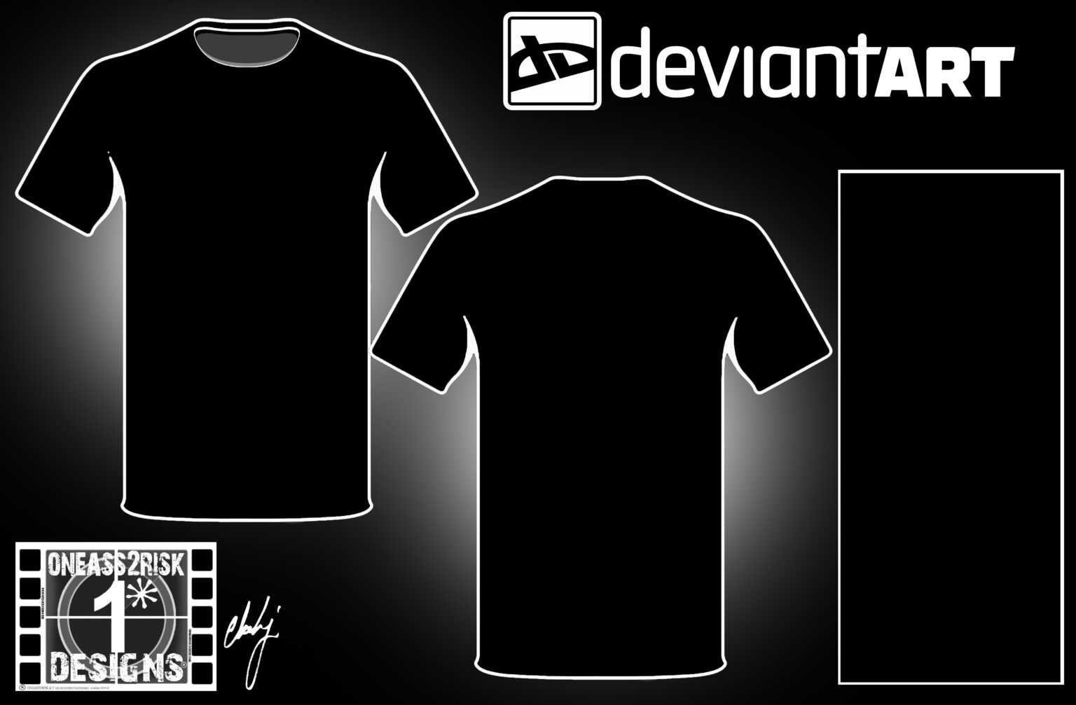DA Blank Shirt Template I By Rclarkjnr On DeviantArt Throughout Blank T ...