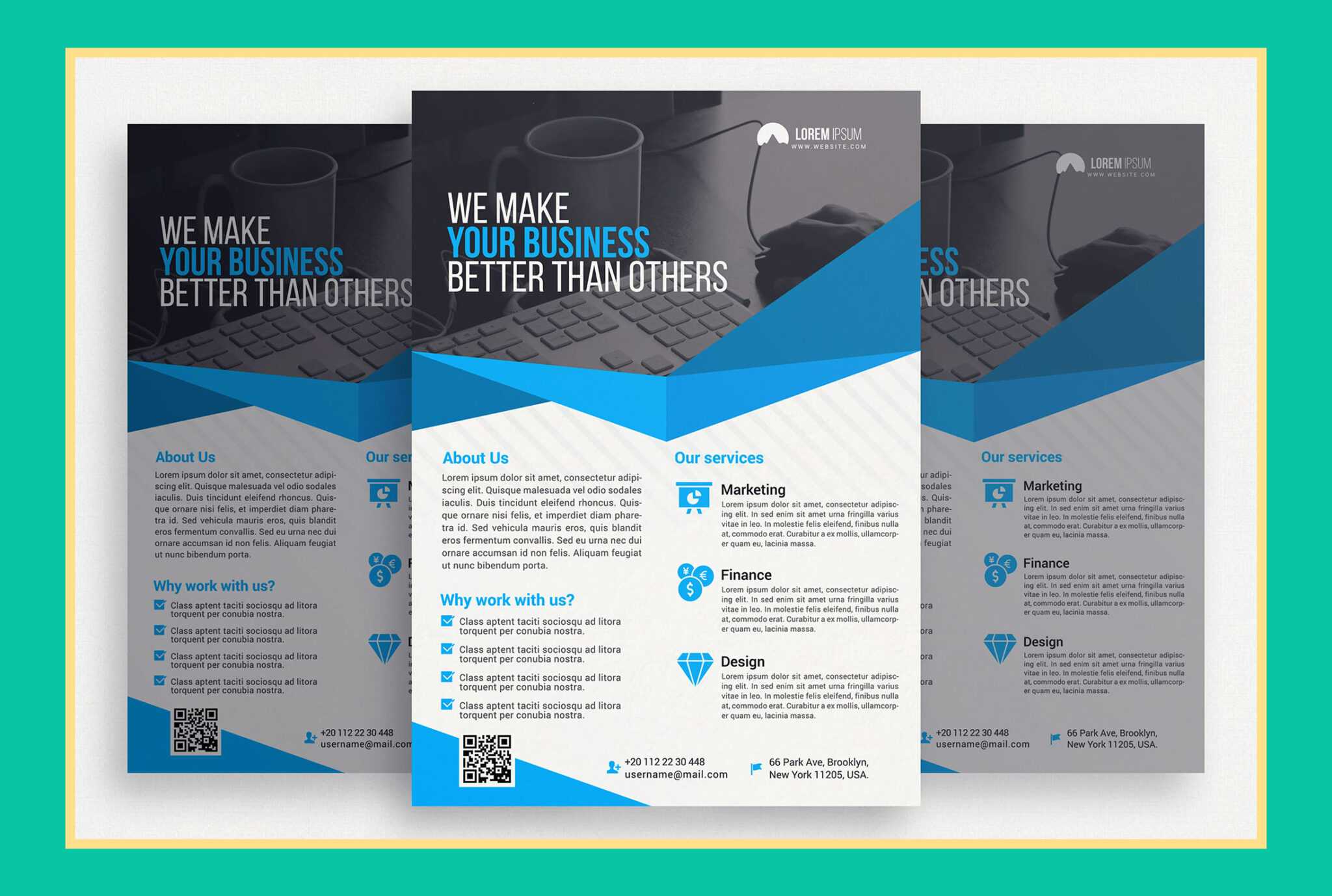 Design A One Page Brochure Or Flyer By Tperegoy10 Fiverr Regarding One ...