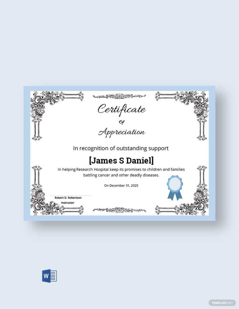 Elegant Appreciation Certificate Template – Google Docs, Word With ... Elegant Appreciation Certificate Template – Google Docs, Word With ...