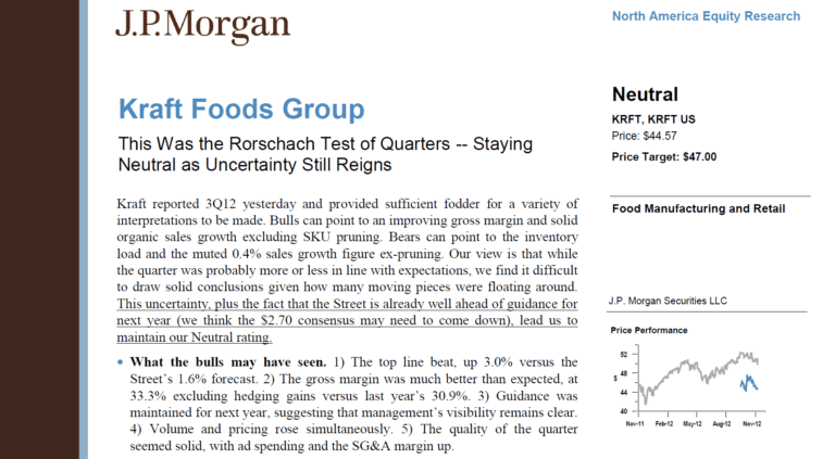Equity Research Report – An Inside Look At What’s Actually Included! In ...