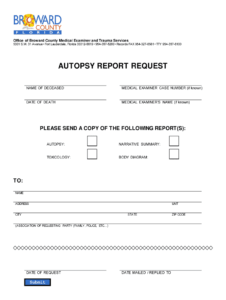 Autopsy Report Template - Rebeccachulew.com