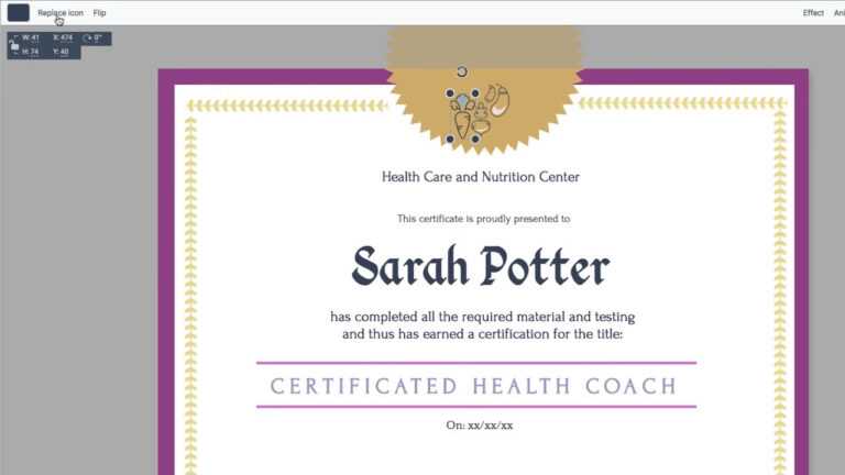 Free Certificate Maker – Design Your Online Certificate Visme Within ...