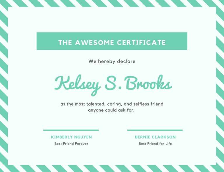 Free Custom Printable Funny Certificate Templates Canva Regarding Funny ...