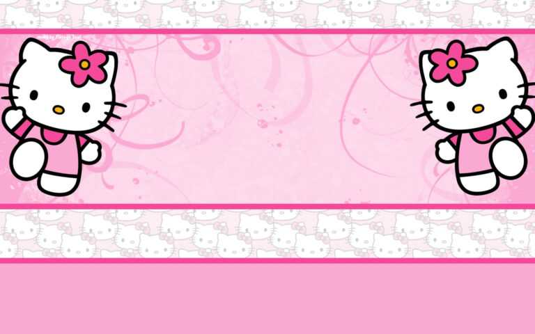 Hello Kitty Banner Template - Rebeccachulew.com
