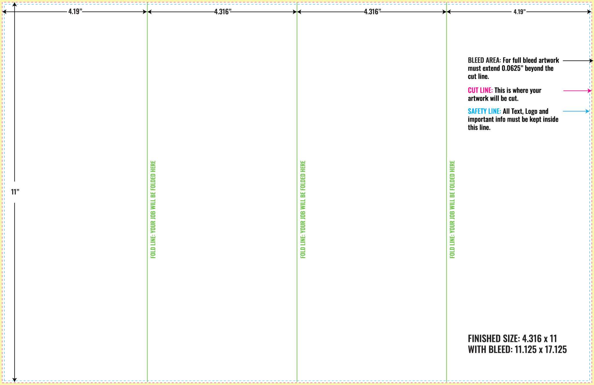 Free Layout Guidelines For Flyer PrintMagic Vertical Rectangle ...