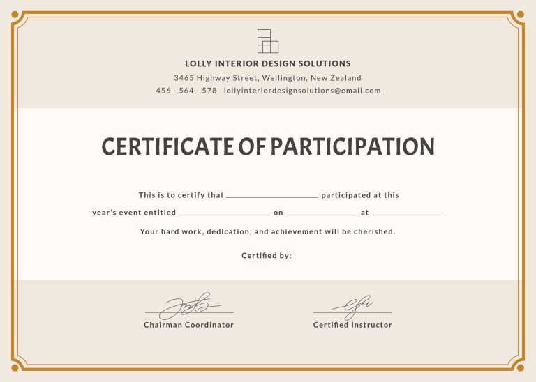 ?Free Printable Certificate Of Participation Templates (COP)? With ...