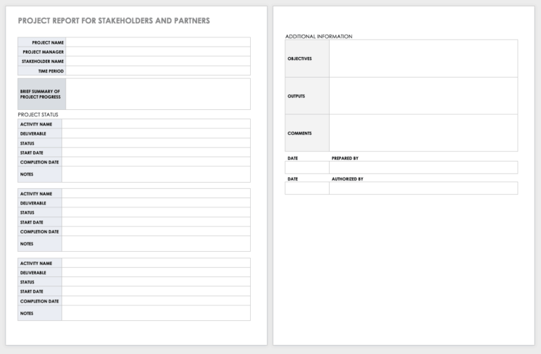 Free Project Report Templates Smartsheet Throughout Site Visit Report ... Free Project Report Templates Smartsheet Throughout Site Visit Report ...