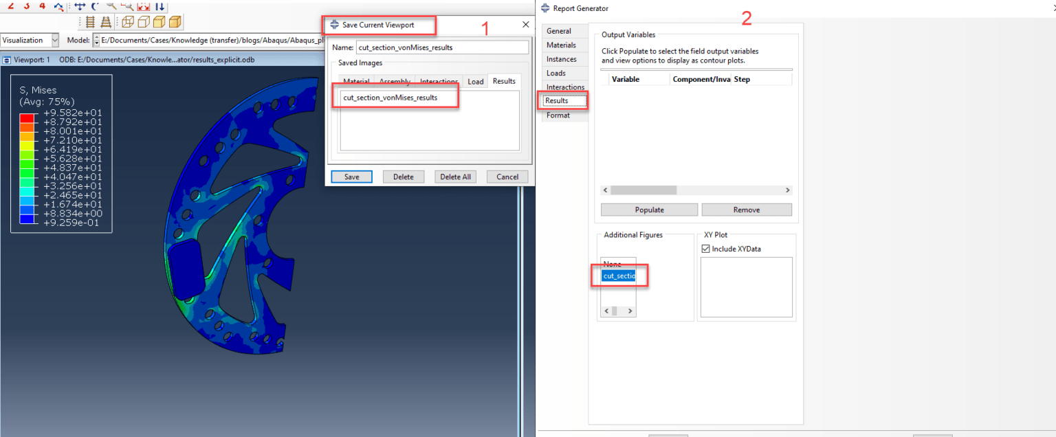 Generating FEA Reports With Abaqus With Fea Report Template ...