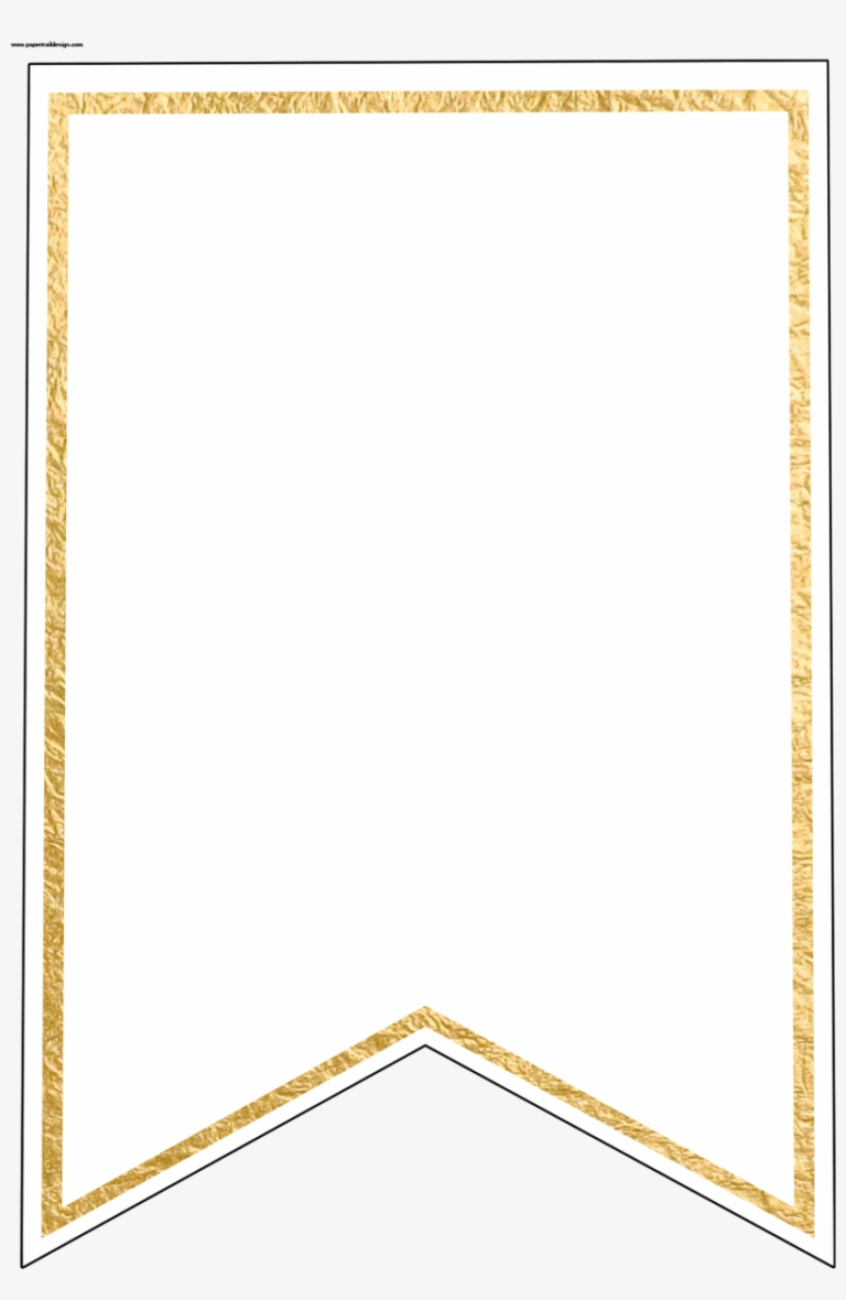 Printable Pennant Banner Template Free - Rebeccachulew.com
