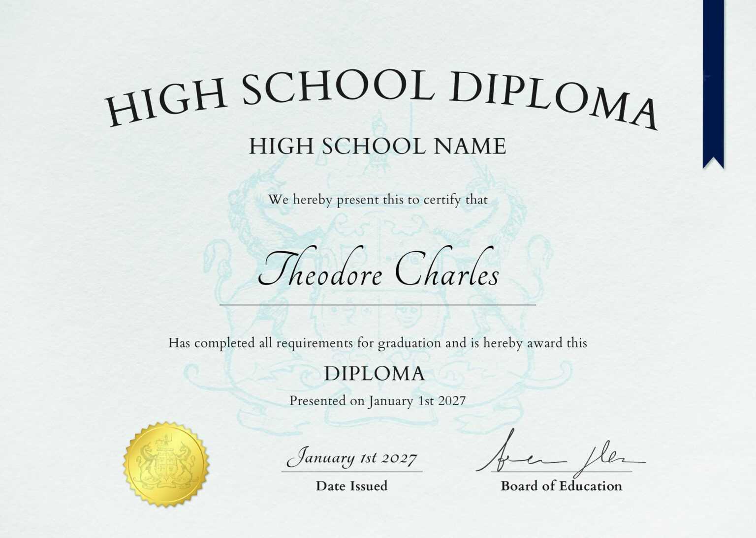 Graduation Certificate PSD, 10,10+ High Quality Free PSD Templates ...