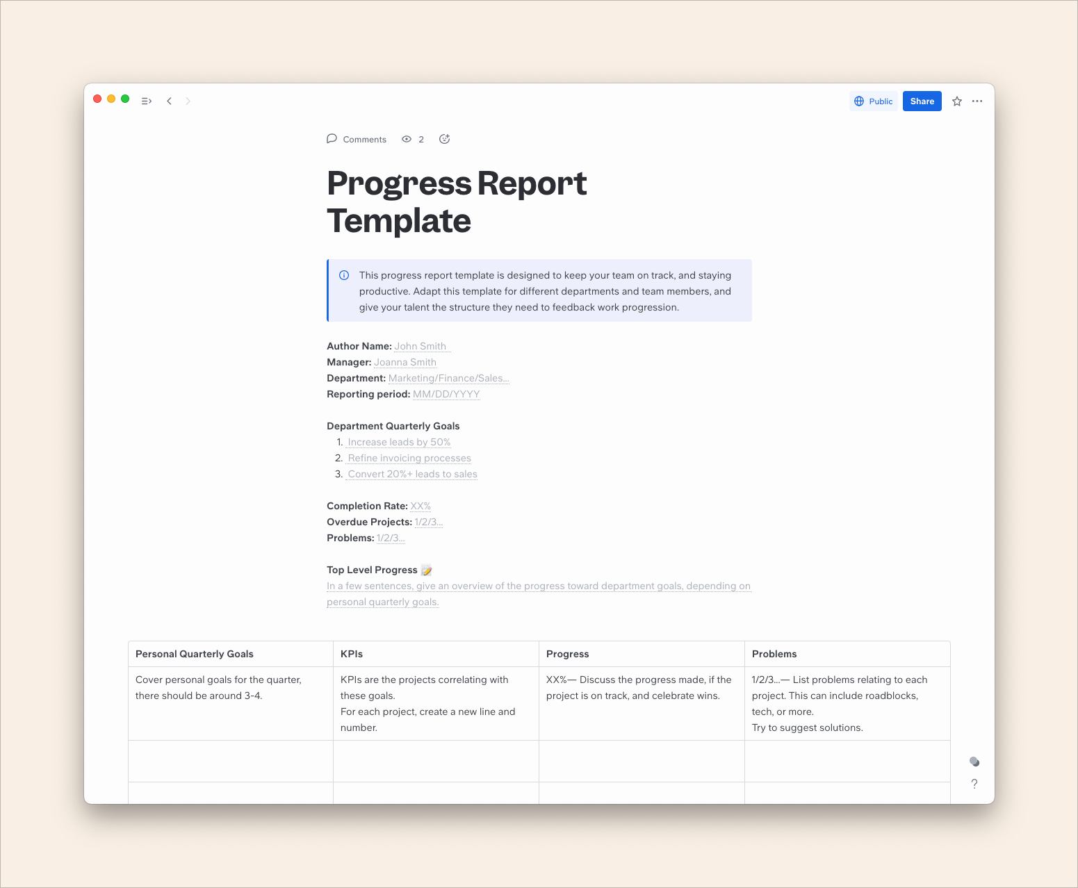 How To Write A Work Report Template - Rebeccachulew.com