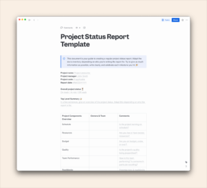 How To Write A Project Report: A Guide + 10 Free Templates Inside What ...