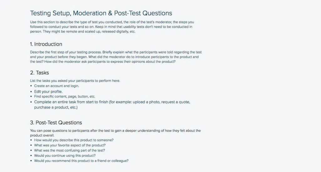 How To Write A Usability Testing Report (With Template And Examples) In ...