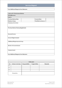 ITIL Incident Report Template Inside It Incident Report Template ...