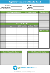 Lean Templates Archives GoLeanSixSigma - Rebeccachulew.com