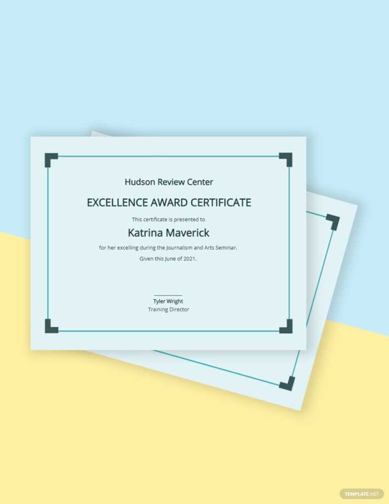 Long Service Award Certificate Template – Google Docs, Word With Regard ...