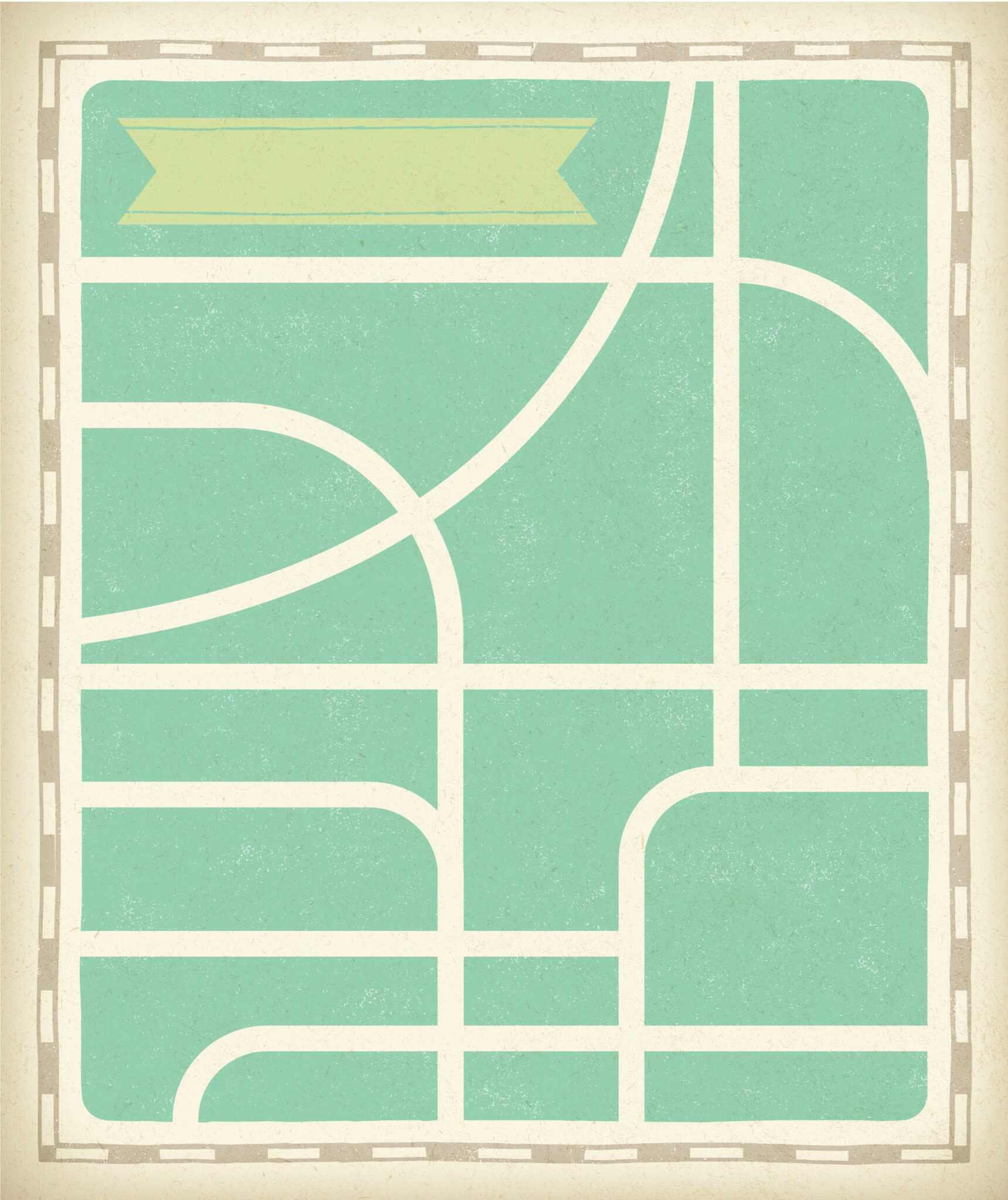 Blank City Map Template - Rebeccachulew.com