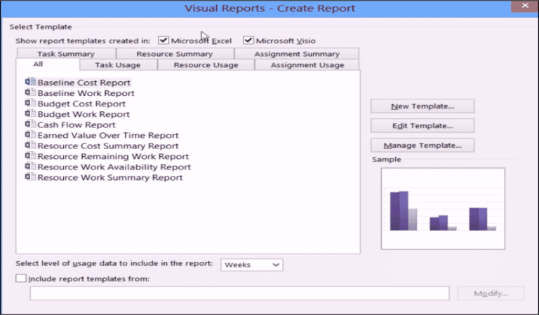 Microsoft Project 10 Tutorial: Using Visual Reports Inside Ms Project ...