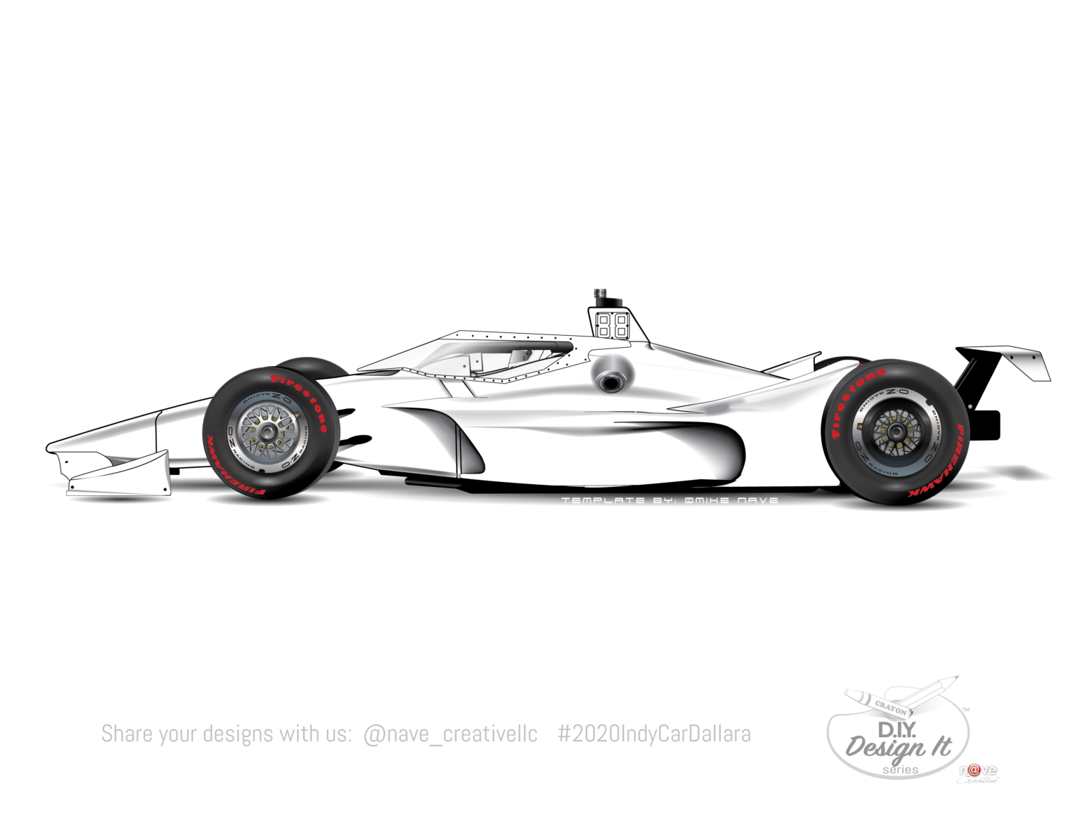 Nave Creative Services Throughout Blank Race Car Templates ...