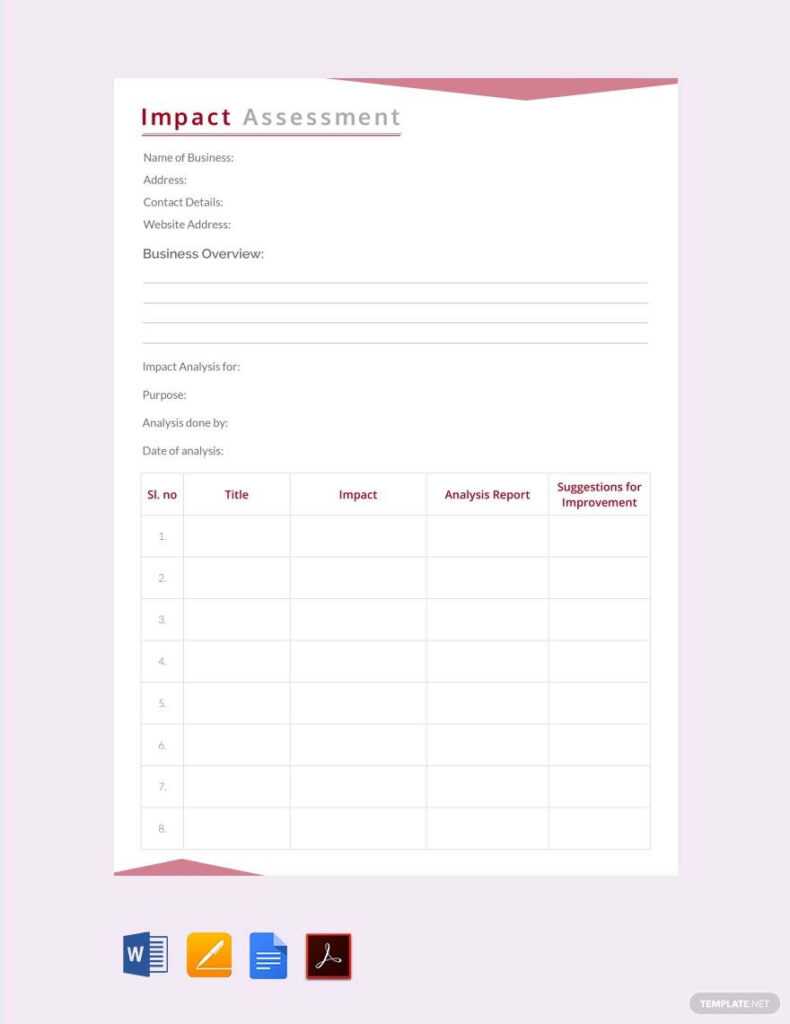 Network Assessment Template – Word, Apple Pages, PDF Template ... Network Assessment Template – Word, Apple Pages, PDF Template ...