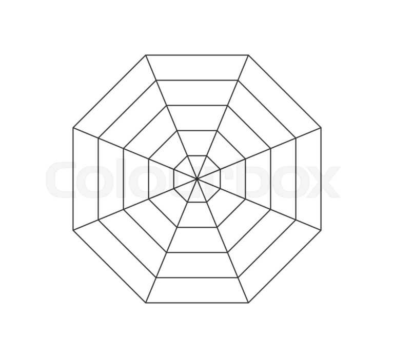 Blank Radar Chart Template - Rebeccachulew.com