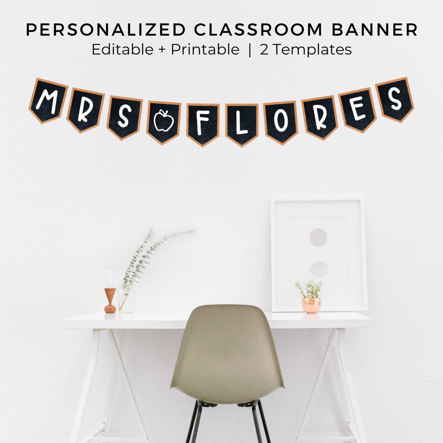 Classroom Banner Template - Rebeccachulew.com